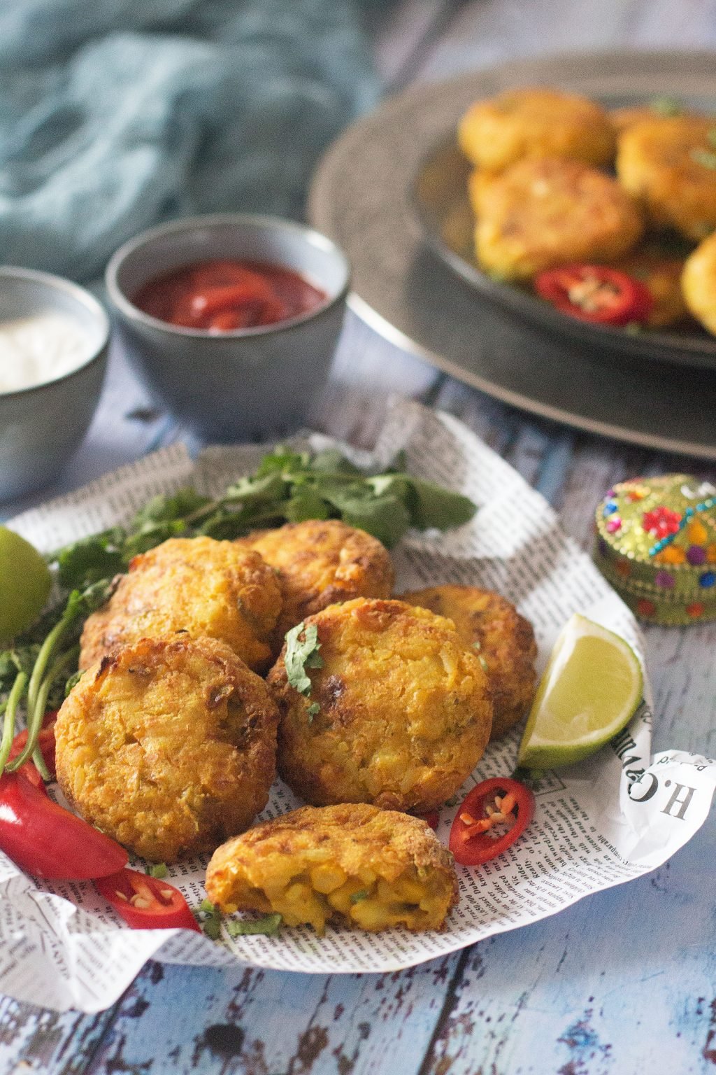 Galette de pommes de terre à l’indienne